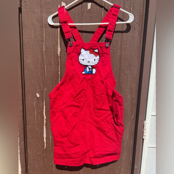 Sanrio | Jeans | Sanrio Hello Kitty Overalls | Poshmark